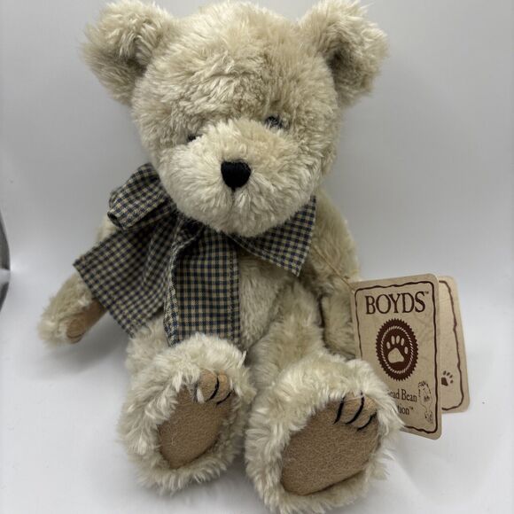 Boyd's | Toys | Boyds Bears The Head Bean Collection Tibbs 5308 Jointed ...